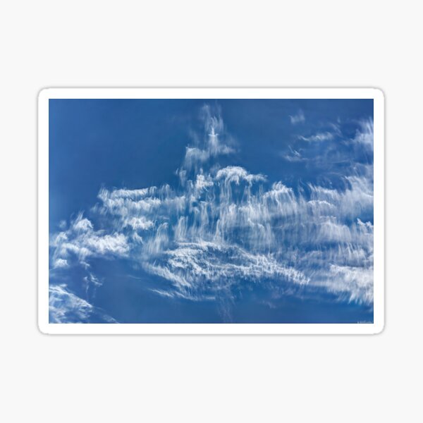 "Cloud cascade 01" Sticker by WWestmoreland | Redbubble