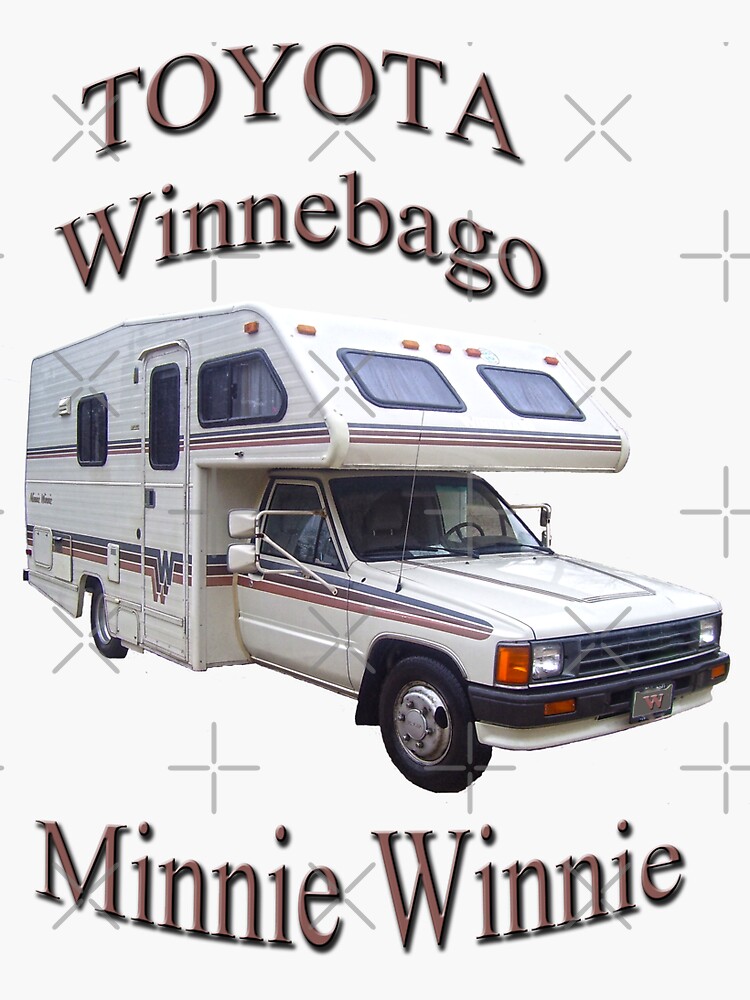"Toyota Winnebago Minnie Winnie Motorhome Camper Tiny Home t-shirts ...