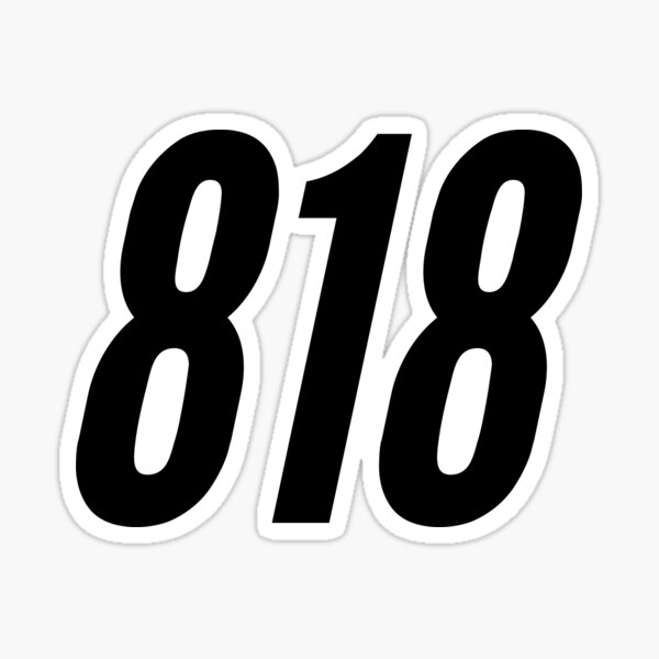 "818 San Fernando Valley Pride" Sticker for Sale by trqffic | Redbubble