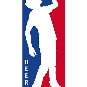 "Beer NBA" Metal Print by Byfab | Redbubble