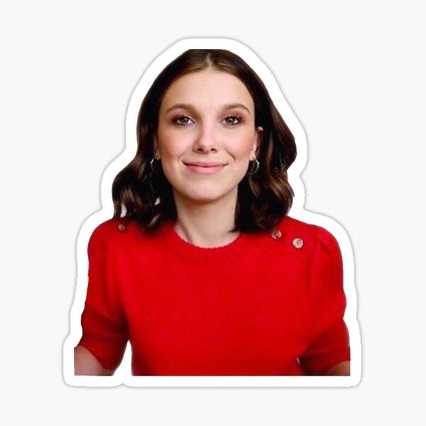 "millie bobby brown" Sticker for Sale by strangewallows | Redbubble