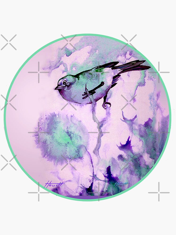 "Finch Bird" Sticker for Sale by junglequeen | Redbubble