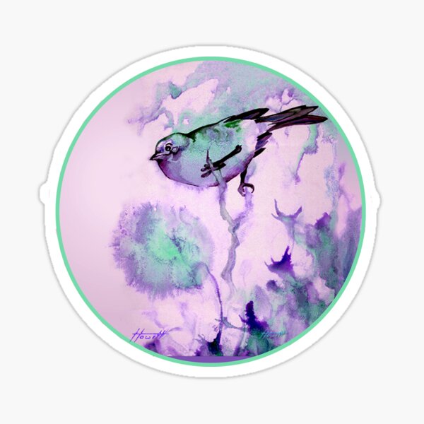 "Finch Bird" Sticker for Sale by junglequeen | Redbubble