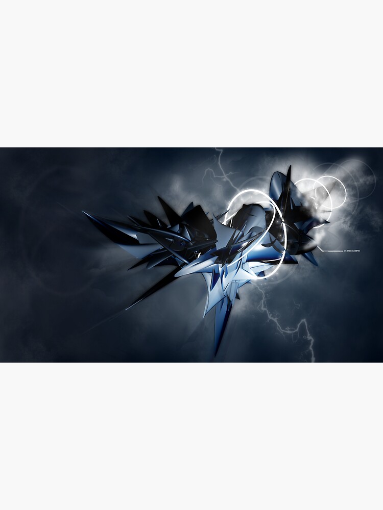 "DEPTH" Sticker for Sale by Exaveon | Redbubble