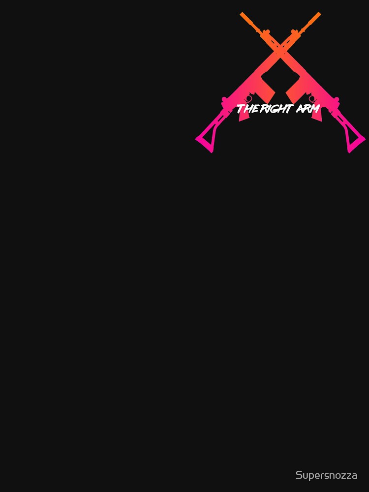 "Right arm of the free world" Essential T-Shirt for Sale by Supersnozza ...