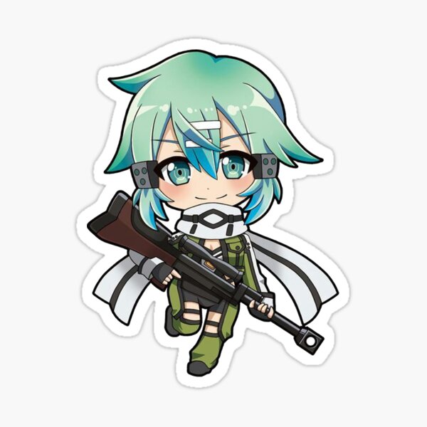 Sinon Stickers | Redbubble