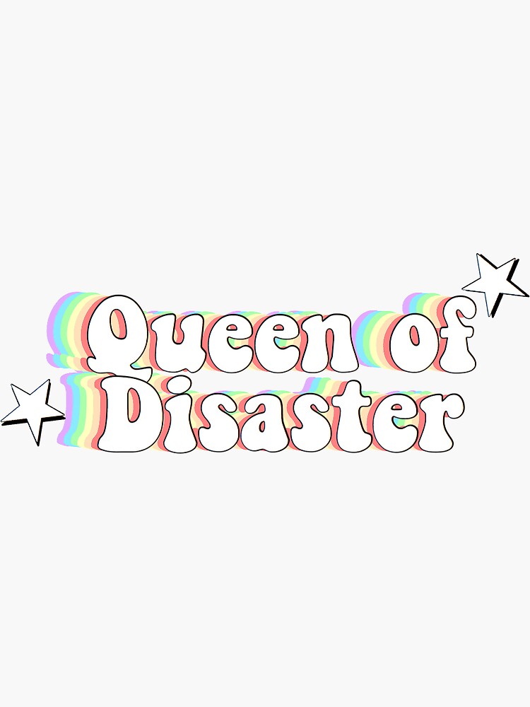 "Queen of Disaster - Lana Del Ray" Sticker for Sale by angelslover ...