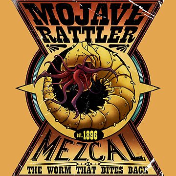 "Mojave Rattler Mezcal" Sticker for Sale by PEGShane | Redbubble