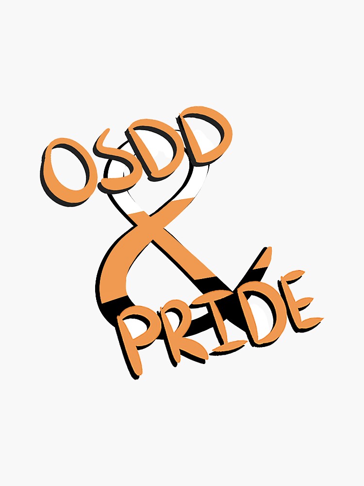 "System Pride "OSDD Pride" Ampersand" Sticker for Sale by SilverWings ...