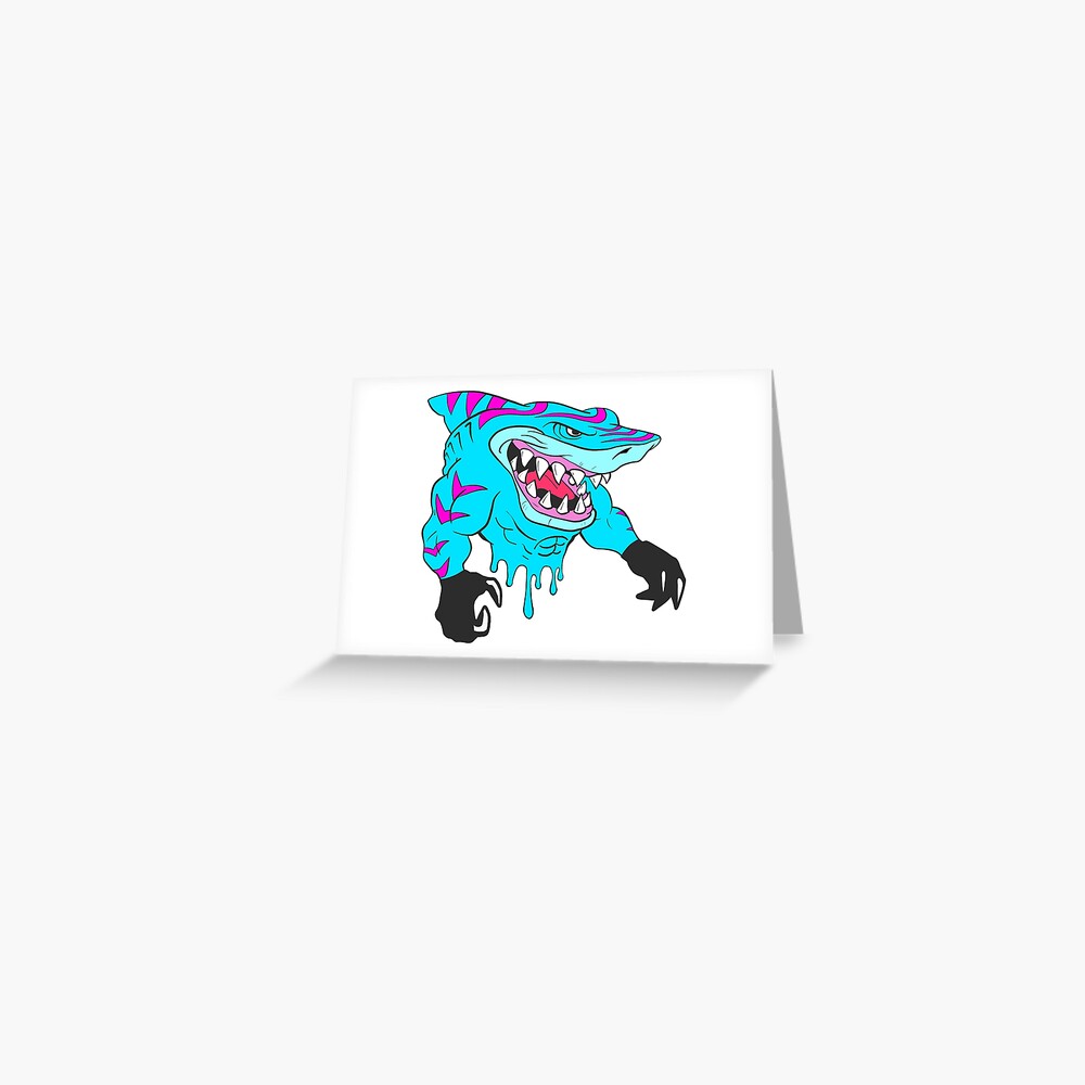 "Drippy Streex from Street Sharks" Greeting Card for Sale by ...