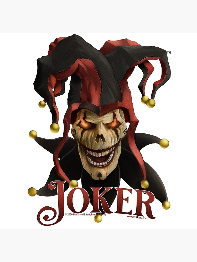 "Red Joker" Art Print for Sale by PEGShane | Redbubble