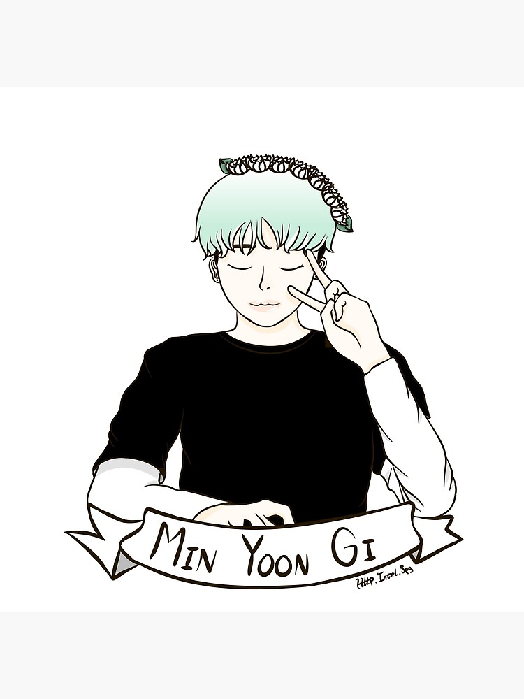 "BTS Suga (Min Yoon Gi)" Poster by Httpinteljpg | Redbubble