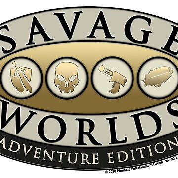 "Savage Worlds Logo" Poster for Sale by PEGShane | Redbubble