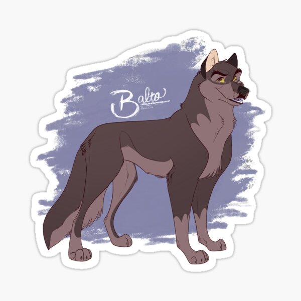 "Balto" Sticker for Sale by Sketch-wild | Redbubble