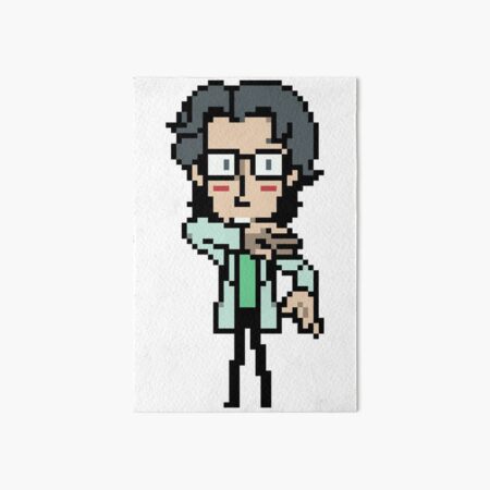 "Otacon Blushing Sprite" Art Board Print for Sale by foxxick | Redbubble