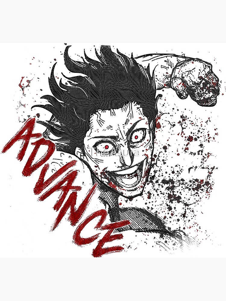 "The Asura Ohma Tokita Advance Kengan" Art Print by TheAsura | Redbubble