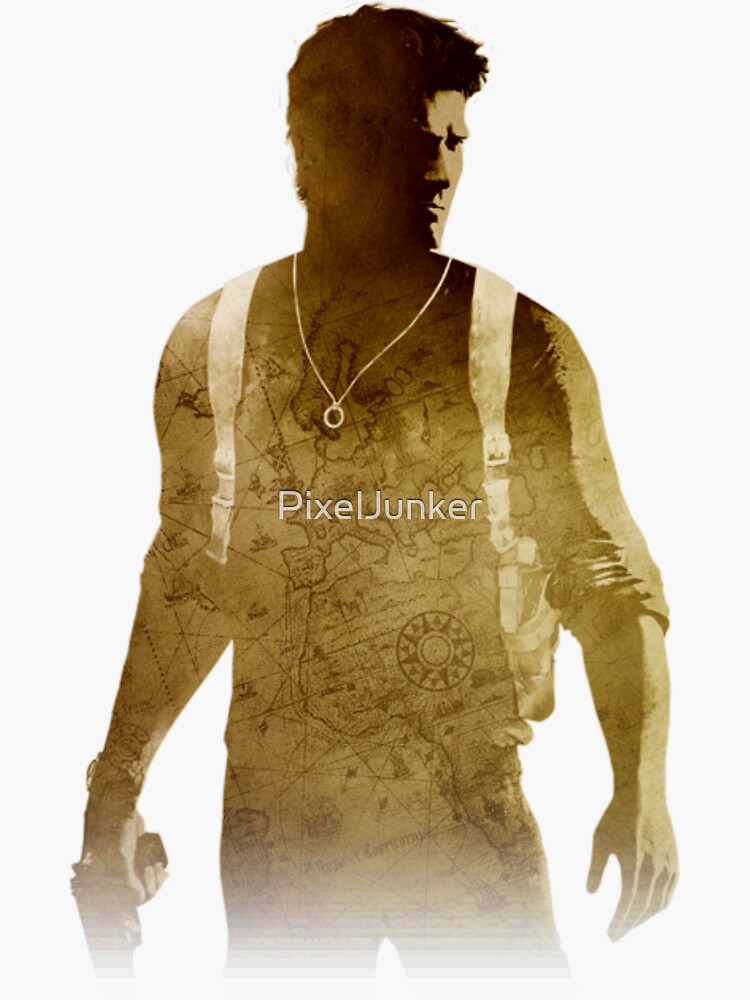 "Nathan Drake - Uncharted: A Thief's End" Sticker for Sale by ...