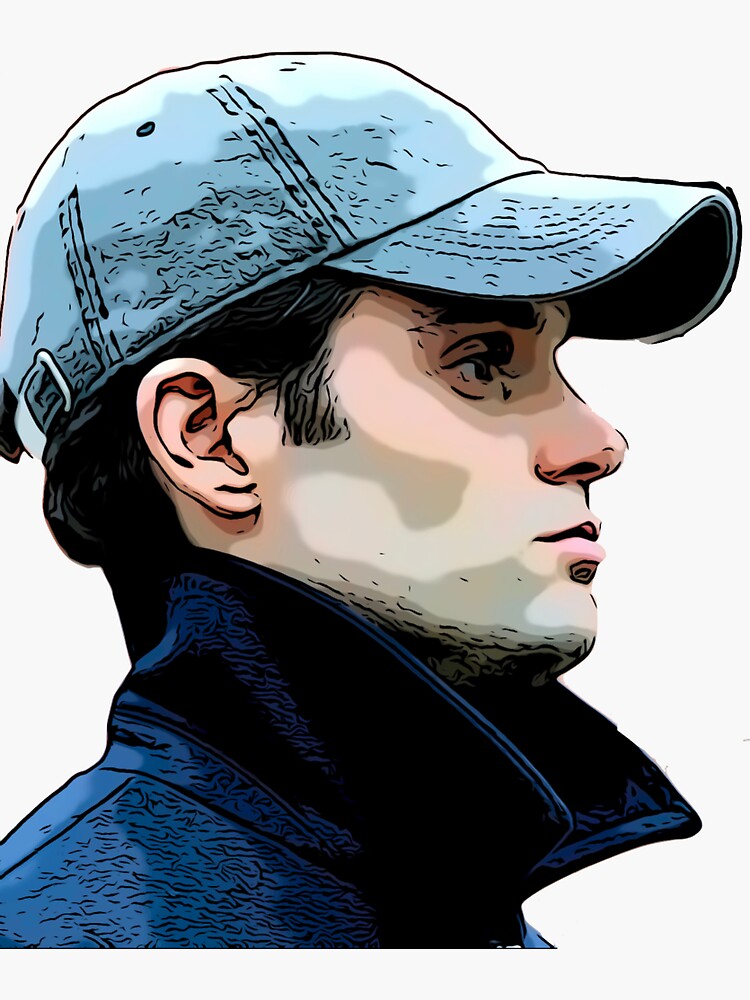 Sticker « Joe Goldberg », par Zebras568 | Redbubble