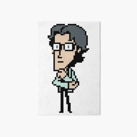 "Otacon Thinking Sprite" Art Board Print for Sale by foxxick | Redbubble