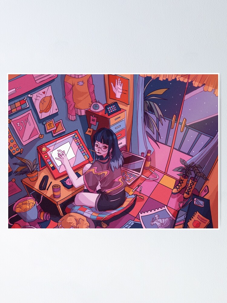 "[original] clutter" Poster for Sale by mirakuruyellow | Redbubble