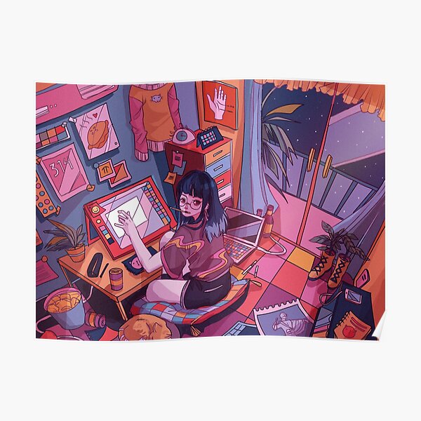 "[original] clutter" Poster for Sale by mirakuruyellow | Redbubble