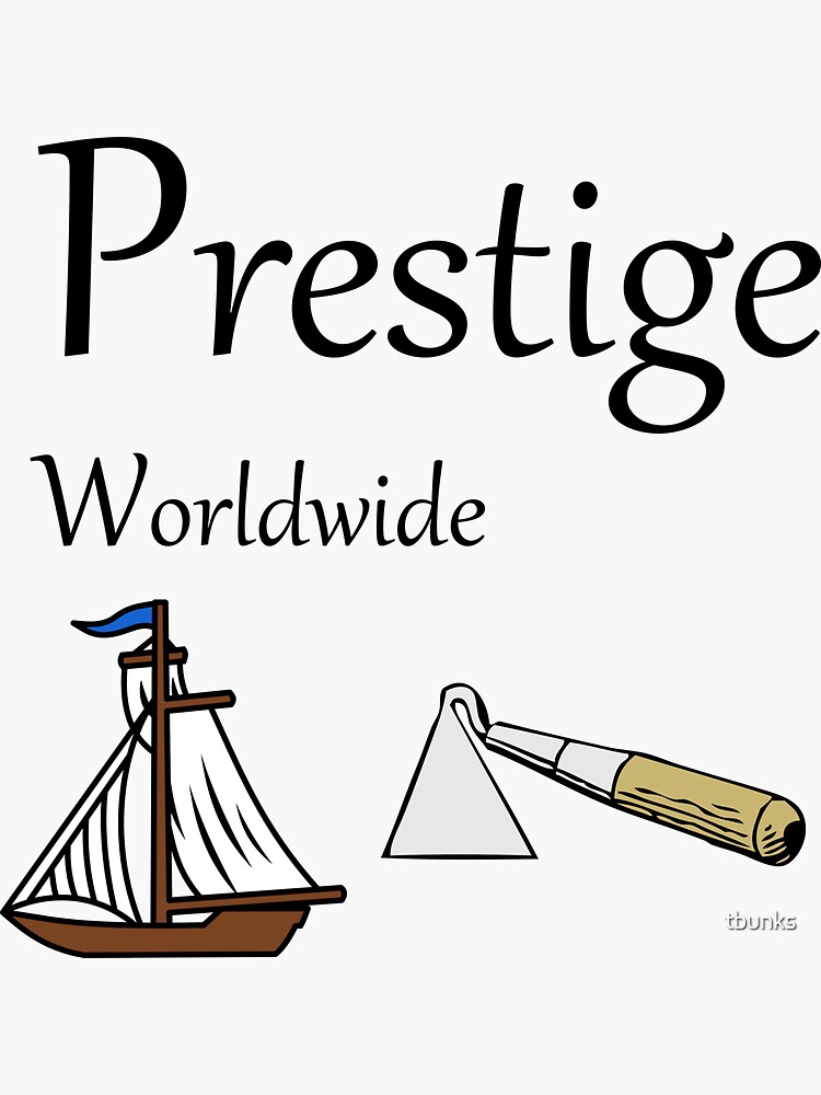 "Prestige Worldwide Boats and Hoes Step Brothers" Sticker by tbunks ...