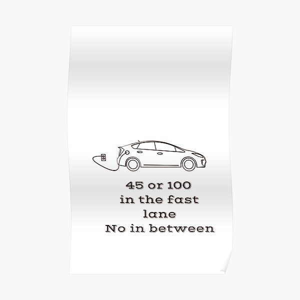 "Toyota Prius Funny Hybrid meme" Poster by trqffic | Redbubble