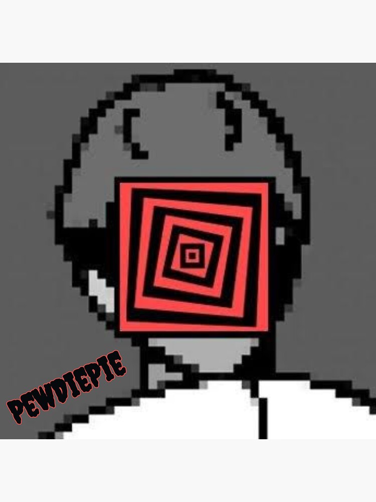 "PewDiePie Youtube icon" Sticker for Sale by BenadEvenChen | Redbubble