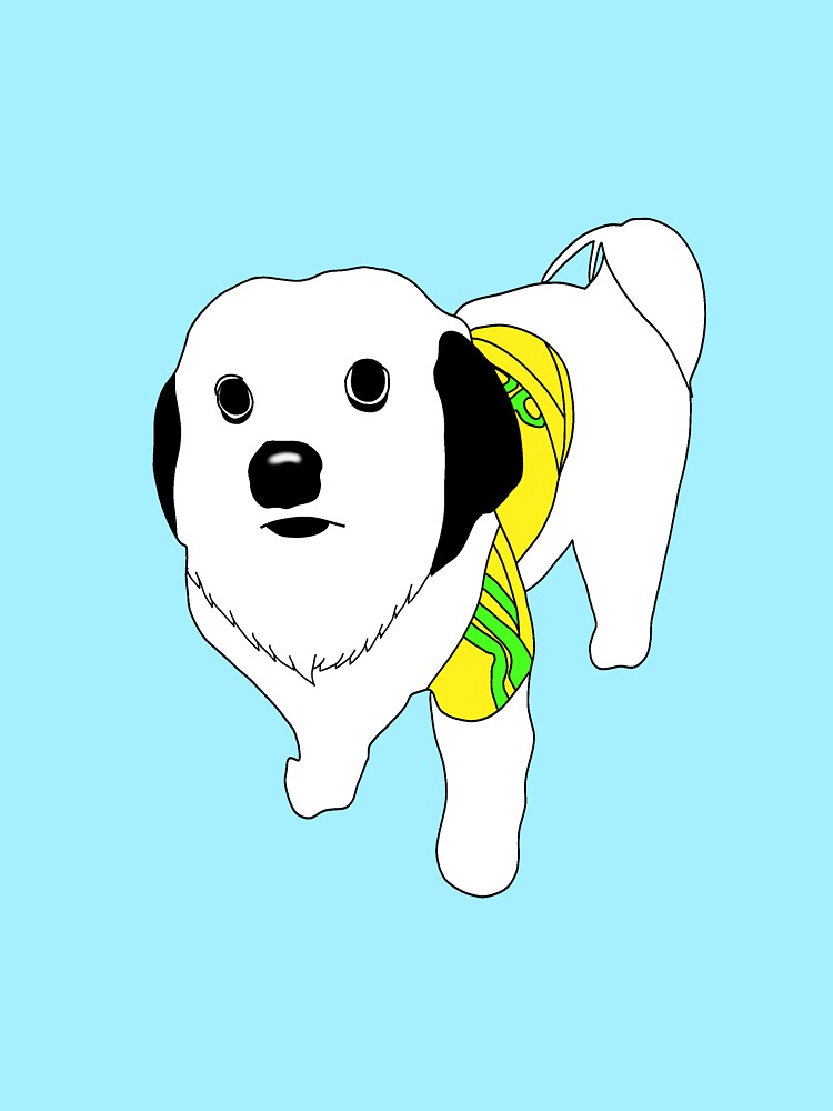 "TOBI, Dog, Cute, Fluffy, and Man’s best friend" T-shirt by Josh2004 ...