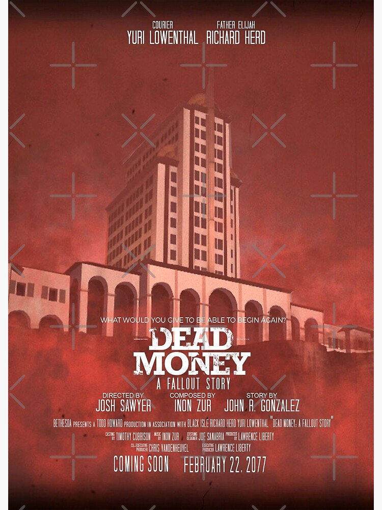 "Fallout New Vegas: Dead Money Movie Style" Framed Art Print for Sale ...