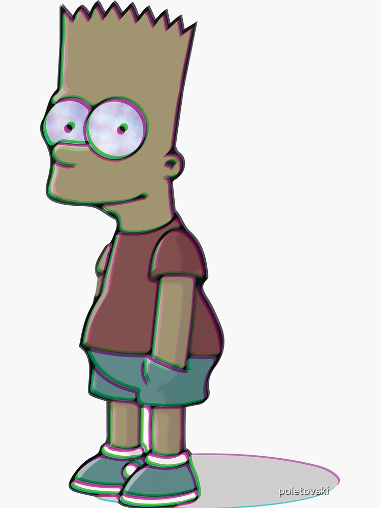 "Sticker bart" Sticker by poletovski | Redbubble