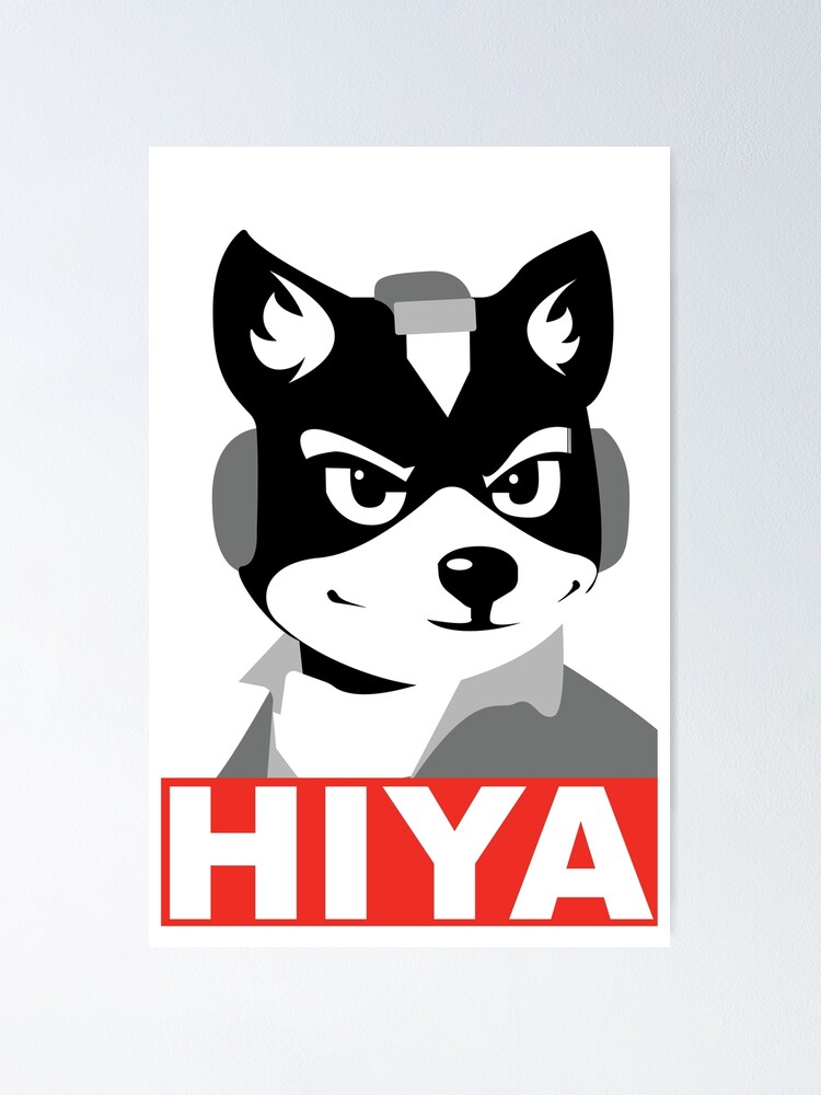"HIYA" Poster for Sale by Sumler | Redbubble