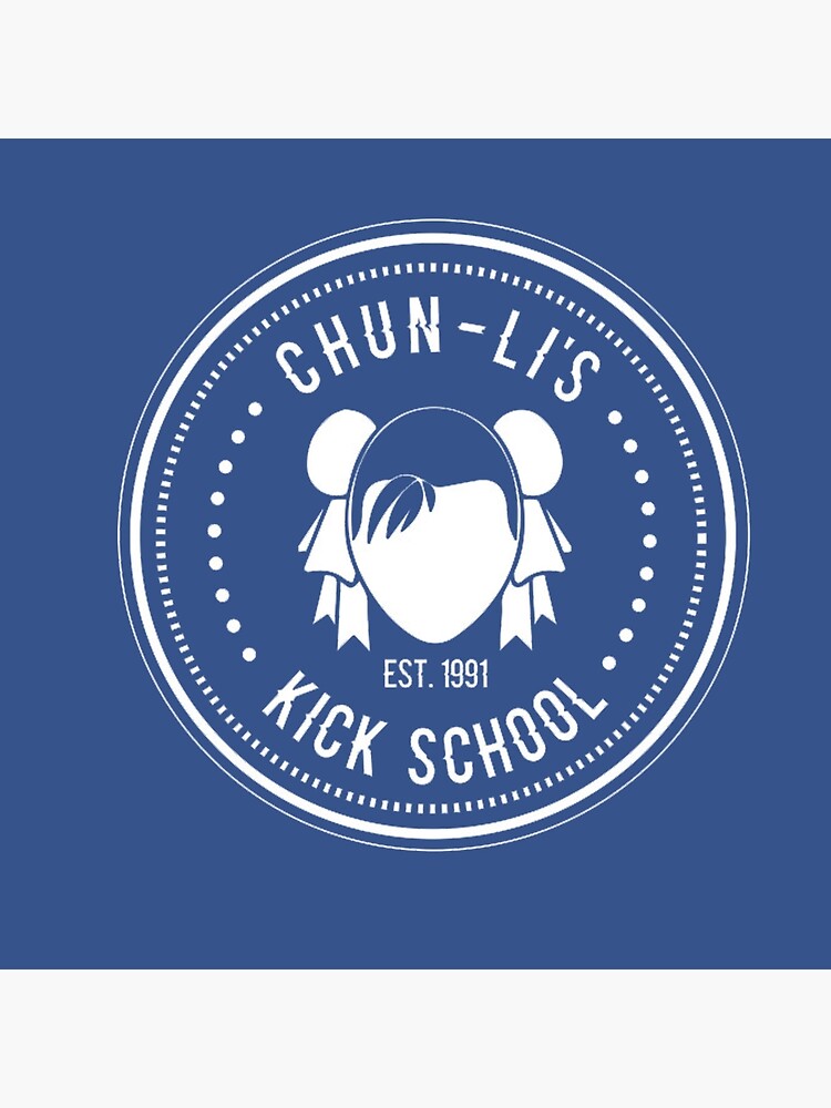 "Chun Li Logo School" Greeting Cardundefined by Robin- | Redbubble