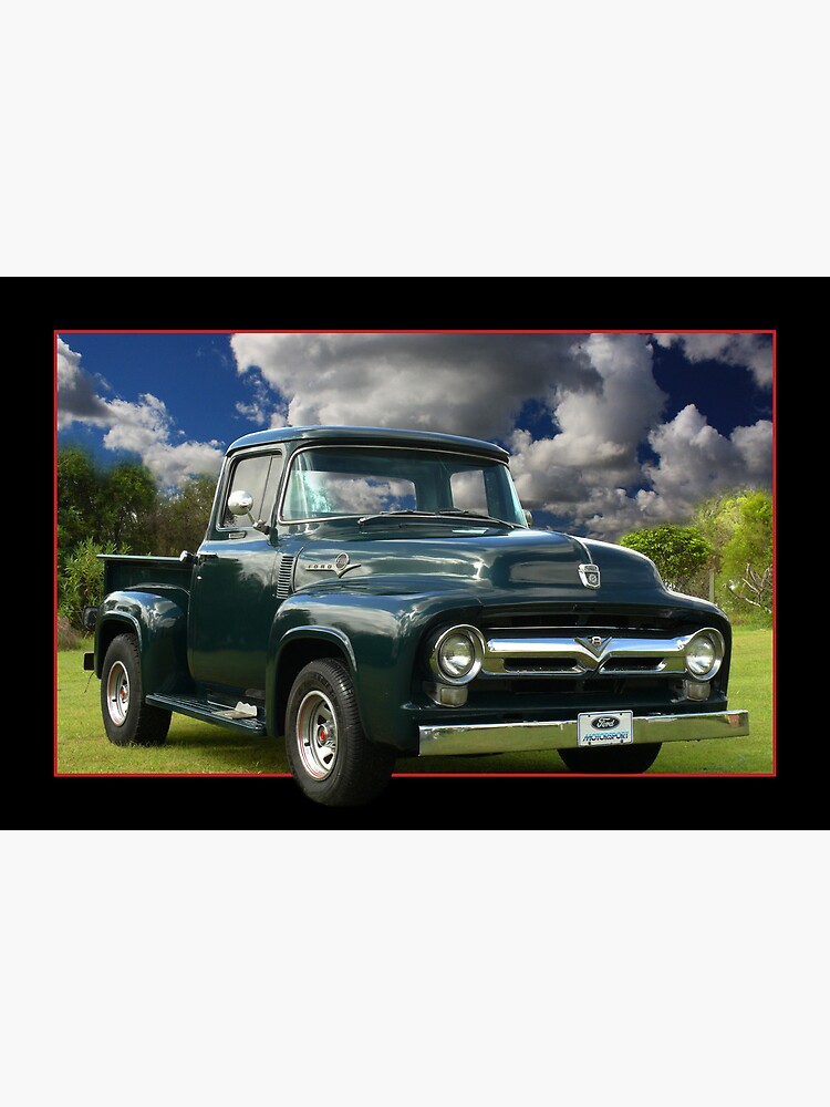 "1956 FORD F100" Art Print by cars | Redbubble