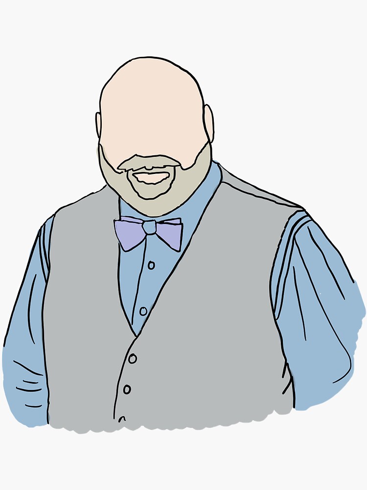 "Bertram Winkle " Sticker for Sale by Sladwenthorse | Redbubble