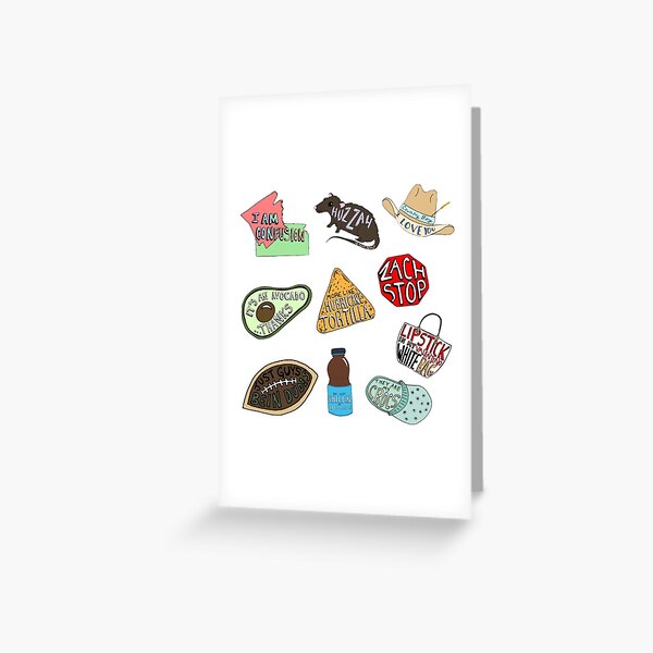 "Vine Meme Sticker Pack" Greeting Card by colbycharles16 | Redbubble