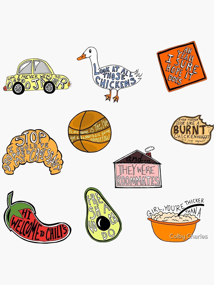 "Vine Meme Sticker Pack" Sticker for Sale by colbycharles16 | Redbubble