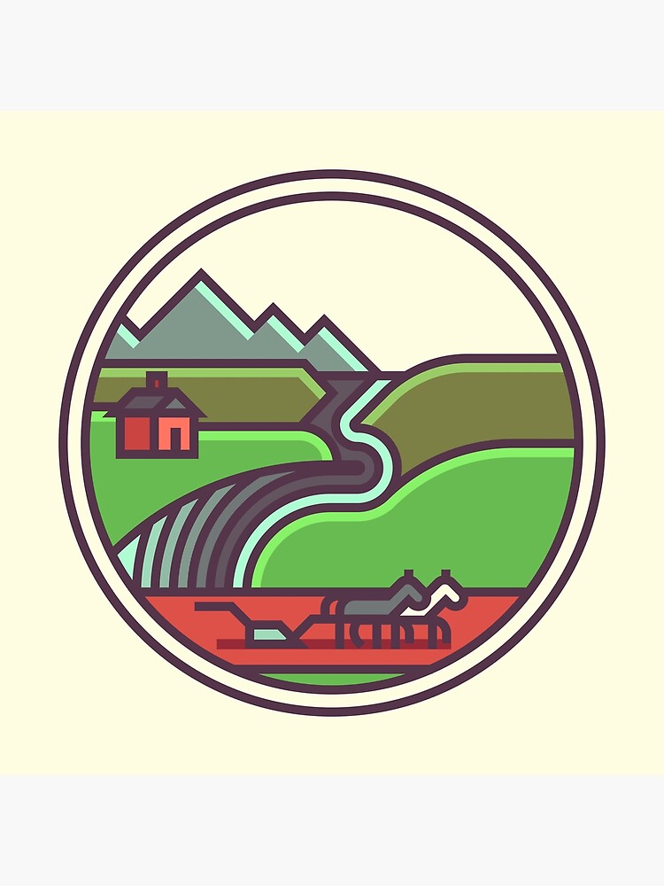 "South Dakota State Crest" Poster by darumacreative | Redbubble