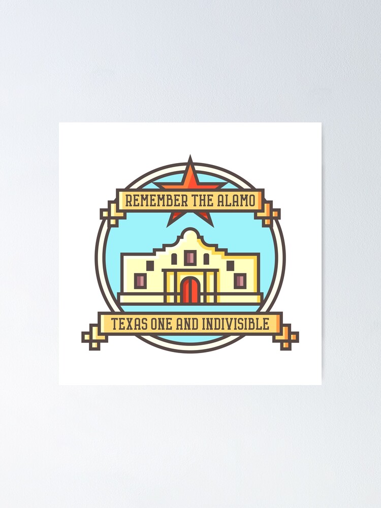 "Texas State Crest" Poster by darumacreative | Redbubble