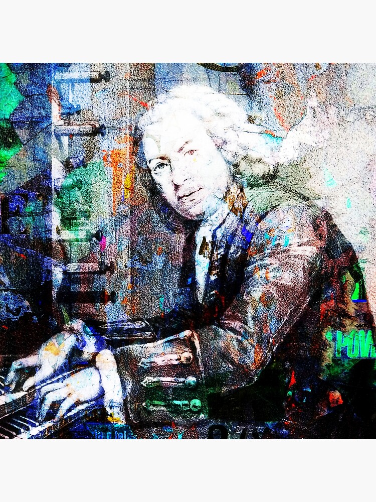 "Bach Composer Musician Collage Portrait " Poster for Sale by oknoki ...