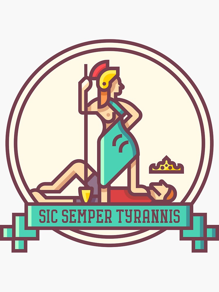 "Virginia State Crest" Sticker by darumacreative | Redbubble