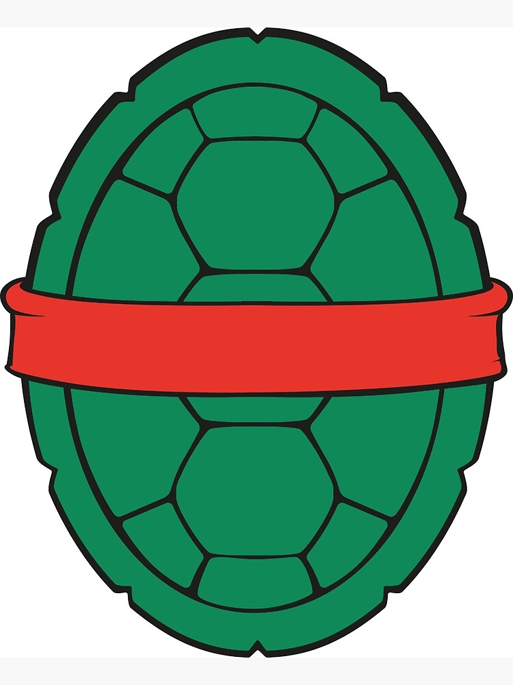 "TMNT - Raphael Shell" Art Print by nelson92 | Redbubble