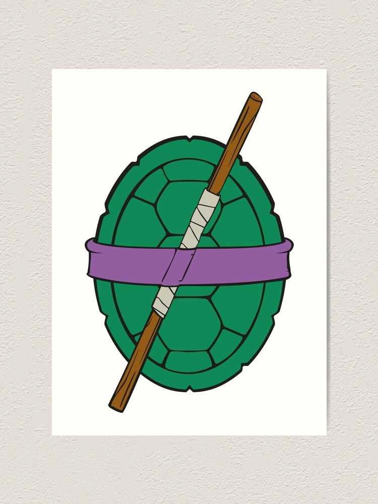 "TMNT - Donatello Shell" Art Print by nelson92 | Redbubble