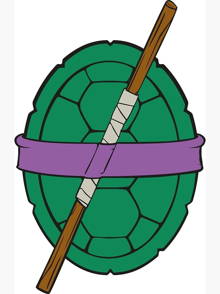 "TMNT - Donatello Shell" Art Print by nelson92 | Redbubble