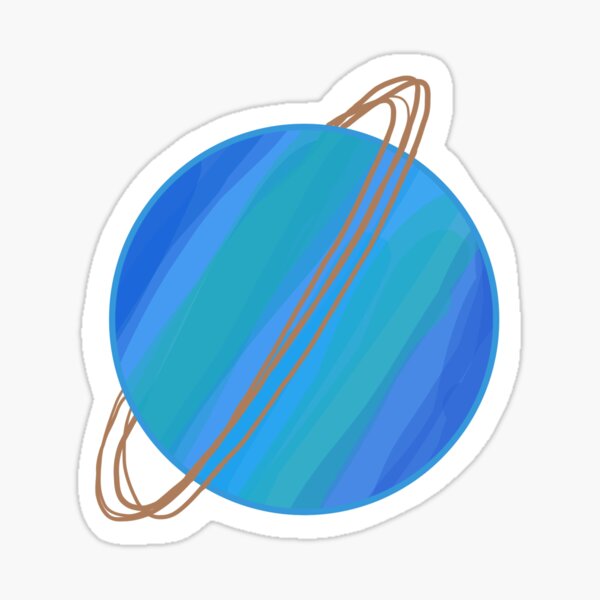 "Planet Uranus sticker" Sticker by google65 | Redbubble