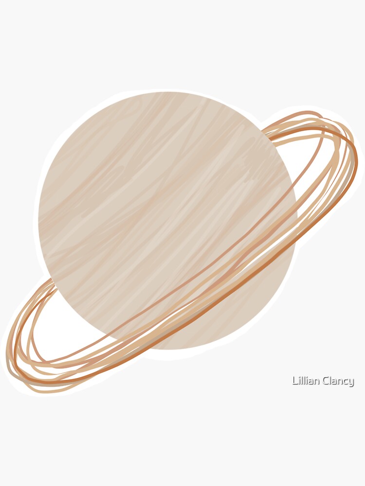 "Saturn planet sticker" Sticker by google65 | Redbubble