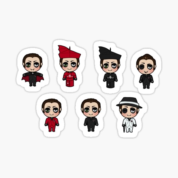 Cardinal Copia Stickers | Redbubble