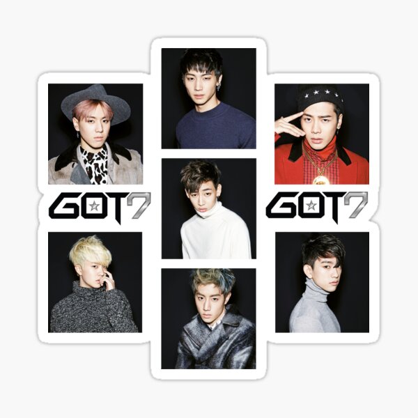 "Got7" Sticker for Sale by vargasaneliz | Redbubble