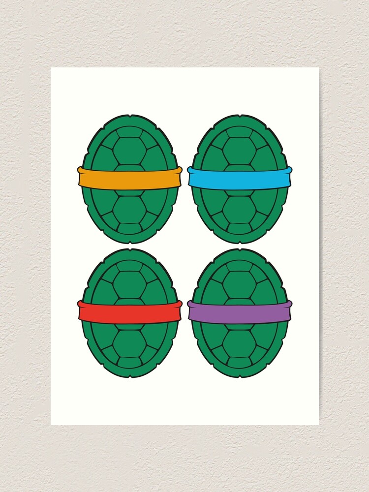 "TMNT - Shells" Art Print for Sale by nelson92 | Redbubble