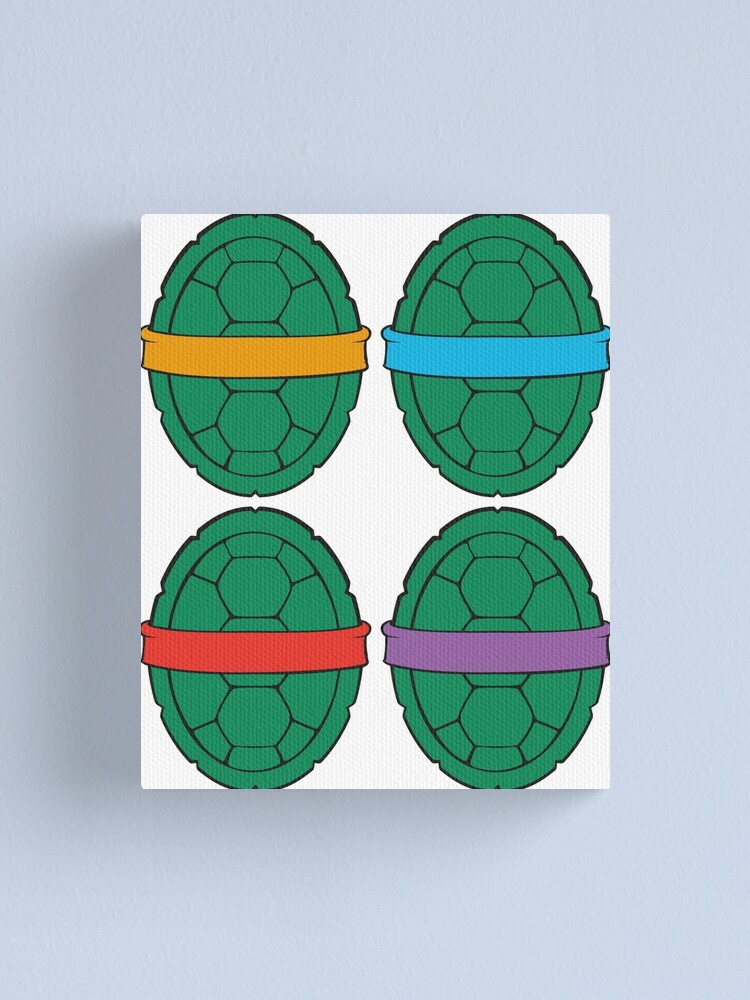 "TMNT - Shells" Canvas Print for Sale by nelson92 | Redbubble